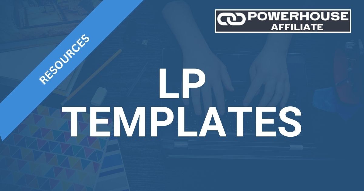 Join Landing Page Templates - Powerhouse Affiliate Community